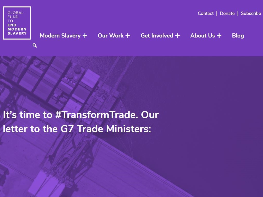 G7貿易大臣に対して強制労働撤廃を求める声明に賛同しました | 世界の子どもを児童労働から守るNGO ACE（エース）